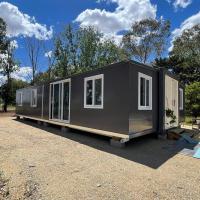 China Bifold Steel Expandable Container House Prefab Homes Socket Distribution Box for sale
