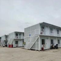 China 2.3mm Stainless Steel Foldable Office Container For Temporary Building for sale