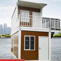 China Moisture Proof Modular Prefab Portable Office Container Building Anti Rust Paint for sale