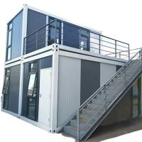 China Moisture Proof Modular Prefab Portable Office Container Building Anti Rust Paint for sale