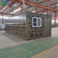 China OEM Folding Prefabricated Portable Modular House Container For Building Site for sale