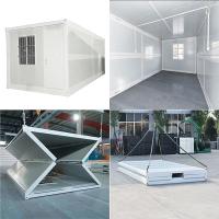 China Steel Portable Mobile Prefab Folding Container House Room Circuit Protector for sale
