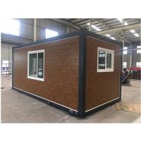 China Galvanized Steel Prefabricated Prefab Folding Container House OEM for sale