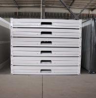 China Mobile Prefabricated Portable Site Hut Office Galvanized Steel for sale