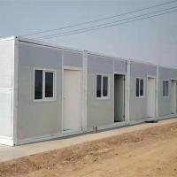 China Outdoor Vandalproof Portable Construction Office Cabin Building Site Office for sale