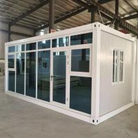 China Towable Foldable Prefab Construction Site Sheds Office for sale