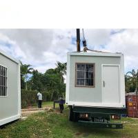China Sandwich Panel Folding Portable House Single Story Prefab Homes for sale