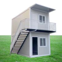 China Sandwich Panel Folding Portable House Single Story Prefab Homes for sale