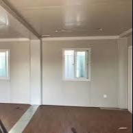 China Sandwich Panel Movable Container House Homes Detachable Site Shed With Toilet for sale