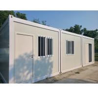 China Building Flat Pack Prefab House Eps Prefabricated Houses For Construction Site for sale
