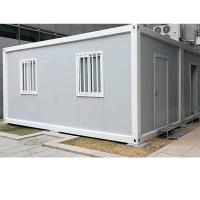 China Building Flat Pack Prefab House Eps Prefabricated Houses For Construction Site for sale