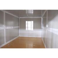 China Galvanized Steel Portable Site Office Cabin Huts OEM Convenient Innovative Folding for sale