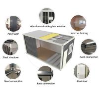 China Site Portable Modular House Container Prefab Container Office Q235B Galvanized Steel for sale