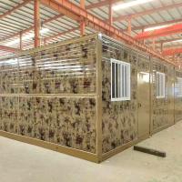 China Anti Vandal Portable Modular House Container Construction Office for sale