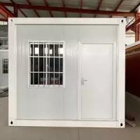 China Galvanized Steel Prefabricated Portable Site Office Cabin Huts OEM for sale