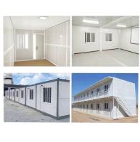 China Galvanized Steel Prefabricated Portable Site Office Cabin Huts OEM for sale