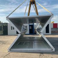 China Camouflage Prefabricated Portable Modular House Container Site Portacabin Galvanized Steel for sale