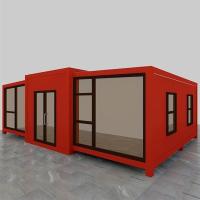 China EPS Panel Foldable Expandable Prefab House Portable Homes for sale