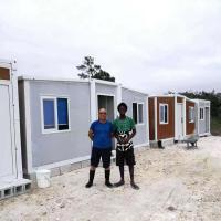 China Tiny Expandable Prefab House Cargo Container 40ft For Postwar Reconstruction for sale
