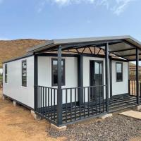 China Tiny Expandable Prefab House Cargo Container 40ft For Postwar Reconstruction for sale