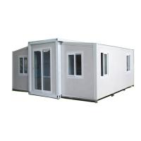 China Galvanized Steel Expandable Prefab House Container Office 40FT for sale