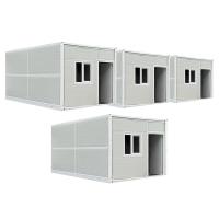 China Outdoor Modern Folding Container Home Site Portacabin Container for sale