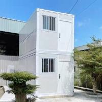 China Fireproof Temporary Portable Folding Container Home Site Office Portacabin for sale