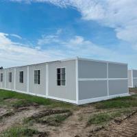 China Demountable Portable Folding Container Home Site Office Shed Galvanized Steel for sale