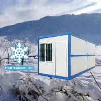China Stacked Waterproof Prefab Foldable Container Home Office for sale