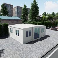 China Portable Modern Expandable Container House With Solar Panels And Smart Home Integration for sale
