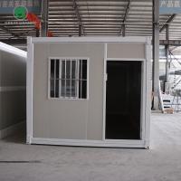 China Compact Steel Construction Foldable Container House Easy Assembly For Portable Living for sale
