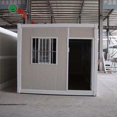 China Compact Steel Construction Foldable Container House Easy Assembly For Portable Living for sale