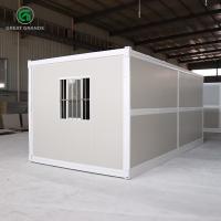 China Compact Steel Construction Foldable Container House Easy Assembly For Portable Living for sale