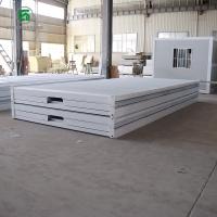 China Aluminum Build Folding Container Home Space Saving Customizable Layout Energy Efficient for sale