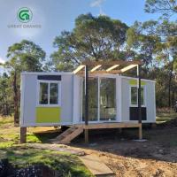 China Bifold Collapsible Expandable Prefab House Container Home for sale