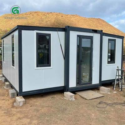 China Expandable Prefab House Container With Bathroom And Kitchen for sale