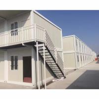 China Modular Prefabricated Folding Container Home Site Office Galvanized Steel for sale
