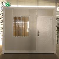 China Galvanized Steel Prefabricated Portable Site Office Cabin Huts OEM for sale