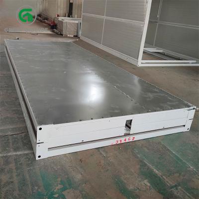 China Galvanized Steel Mobile Portable Prefab Site Office Cabin Huts OEM for sale