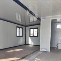 China Modern Expandable Prefab House Flexible Sturdy Steel Construction White Finish for sale