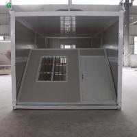 China Foldable Prefab Office Prefabricated Expandable Container House Color Steel for sale