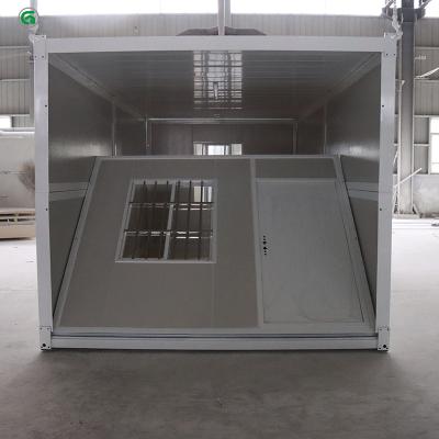 China Foldable Prefab Office Prefabricated Expandable Container House Color Steel for sale
