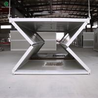 China OEM Stacked Prefab Folding Container House Windproof Warm for sale