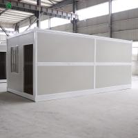 China Relocatable Portable Folding Container Home Site Office For Construction Anti Vandal for sale