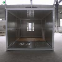 China Shockproof Stainless Steel Prefab Folding Container House Prefabricated Classrooms Fire Resistance for sale
