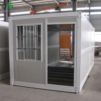 China Galvanized Steel Prefab Folding Container House Portable And Easy To Relocate for sale