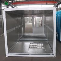 China Galvanized Steel Prefab Folding Container House Portable And Easy To Relocate for sale