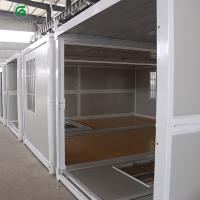 China Eco Friendly Prefab Folding Container House Fast Installation Excellent Insulation for sale