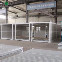 China Eco Friendly Prefab Folding Container House Fast Installation Excellent Insulation for sale