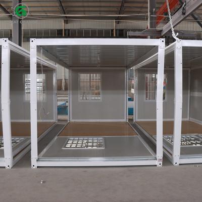 China Waterproof Prefab Folding Container House Portable Modular Container Home for sale